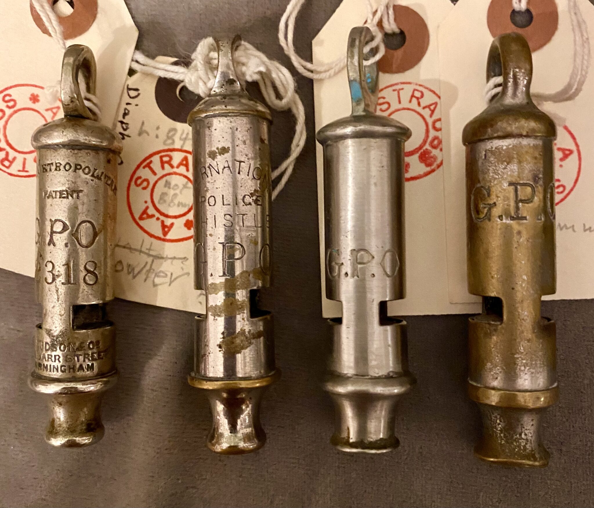 G.P.O – General Post Office Whistles Time Line in England. – Whistle Museum